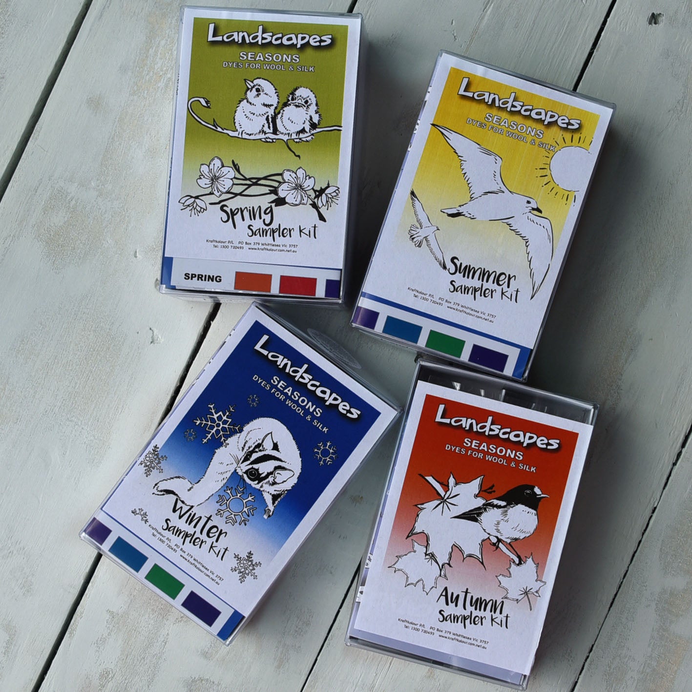 Landscapes Dye Kits – KRAFTKOLOUR