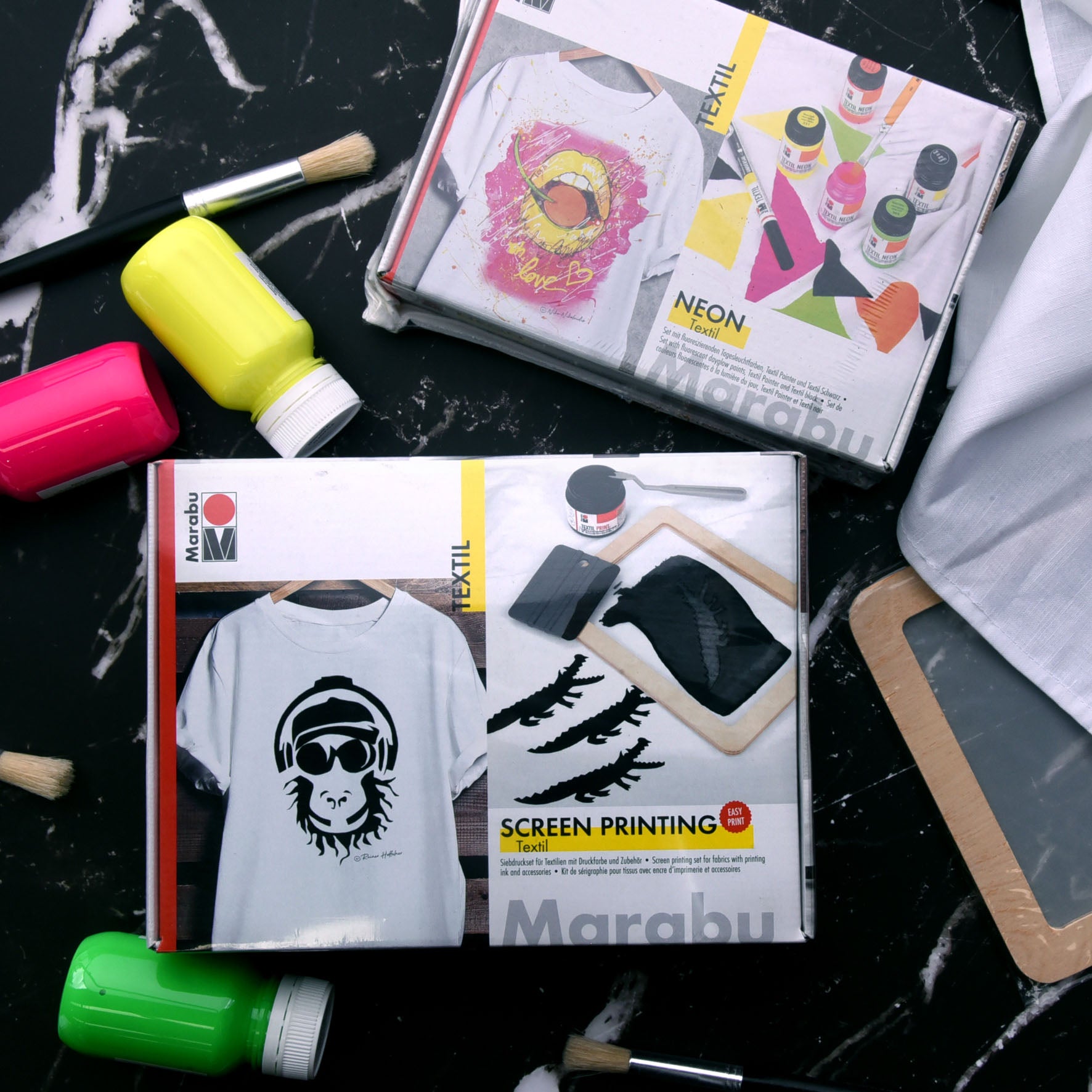 Fabric Painting and Printing Kits – KRAFTKOLOUR