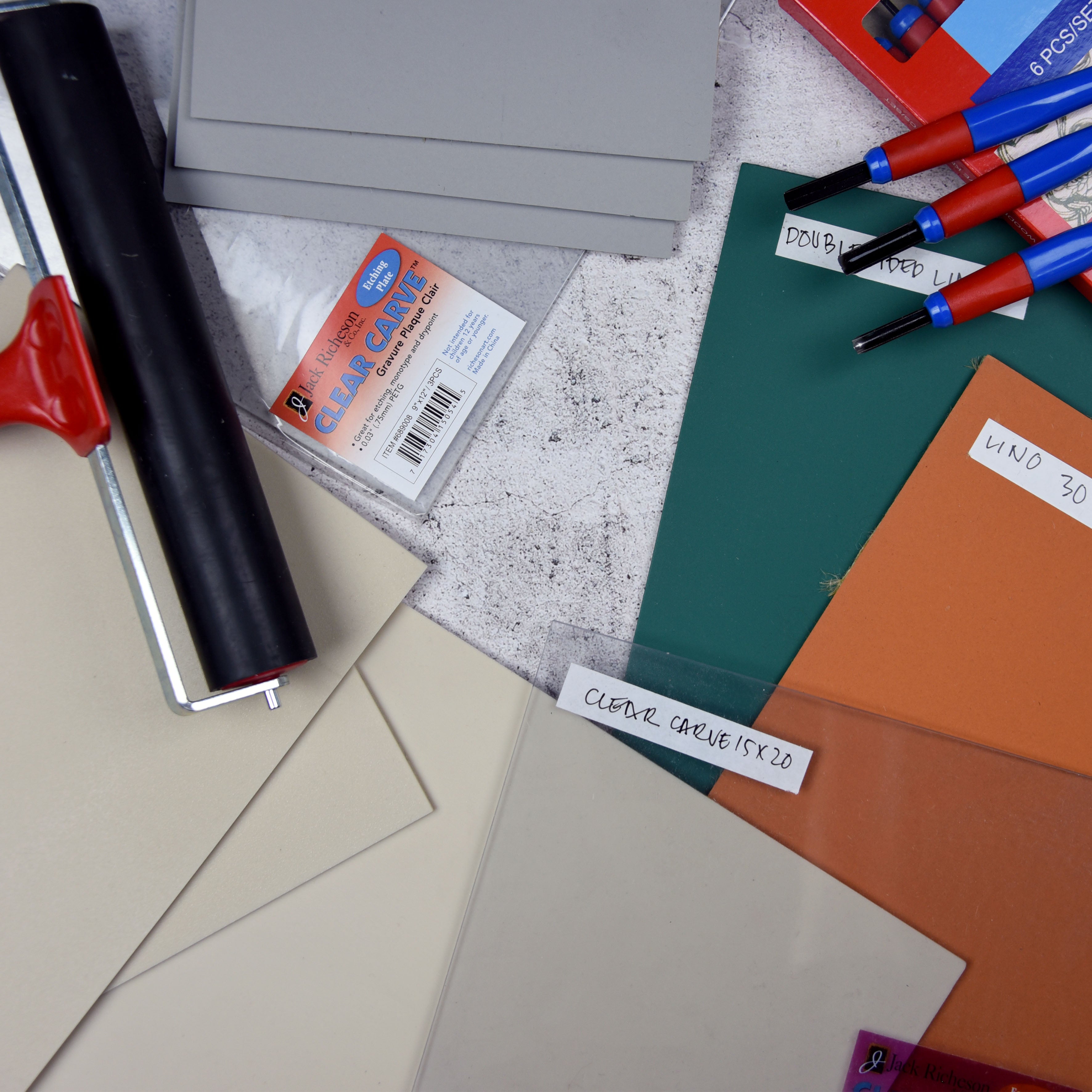 Relief and Lino Printing – KRAFTKOLOUR