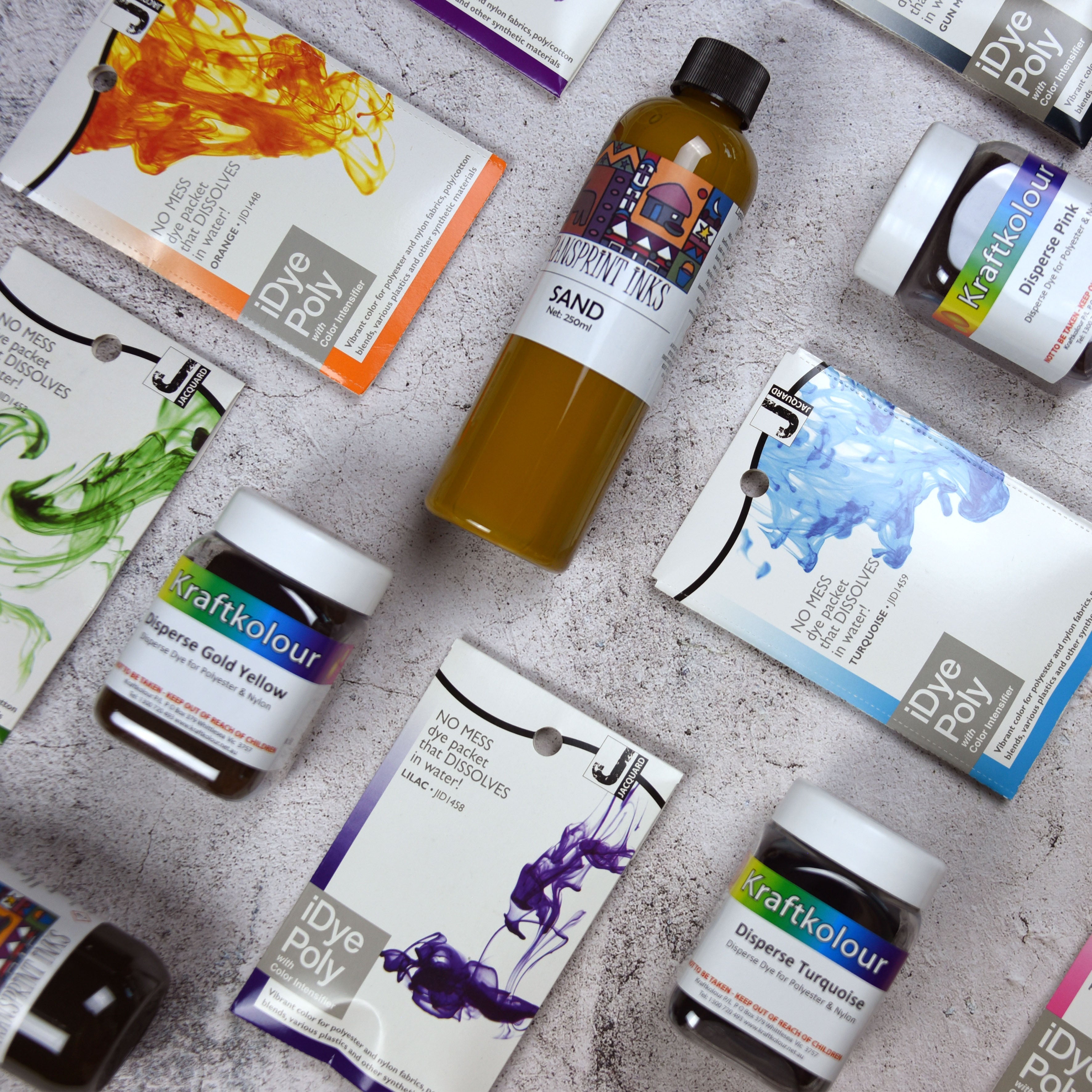 Polyester & Nylon Dyes – KRAFTKOLOUR