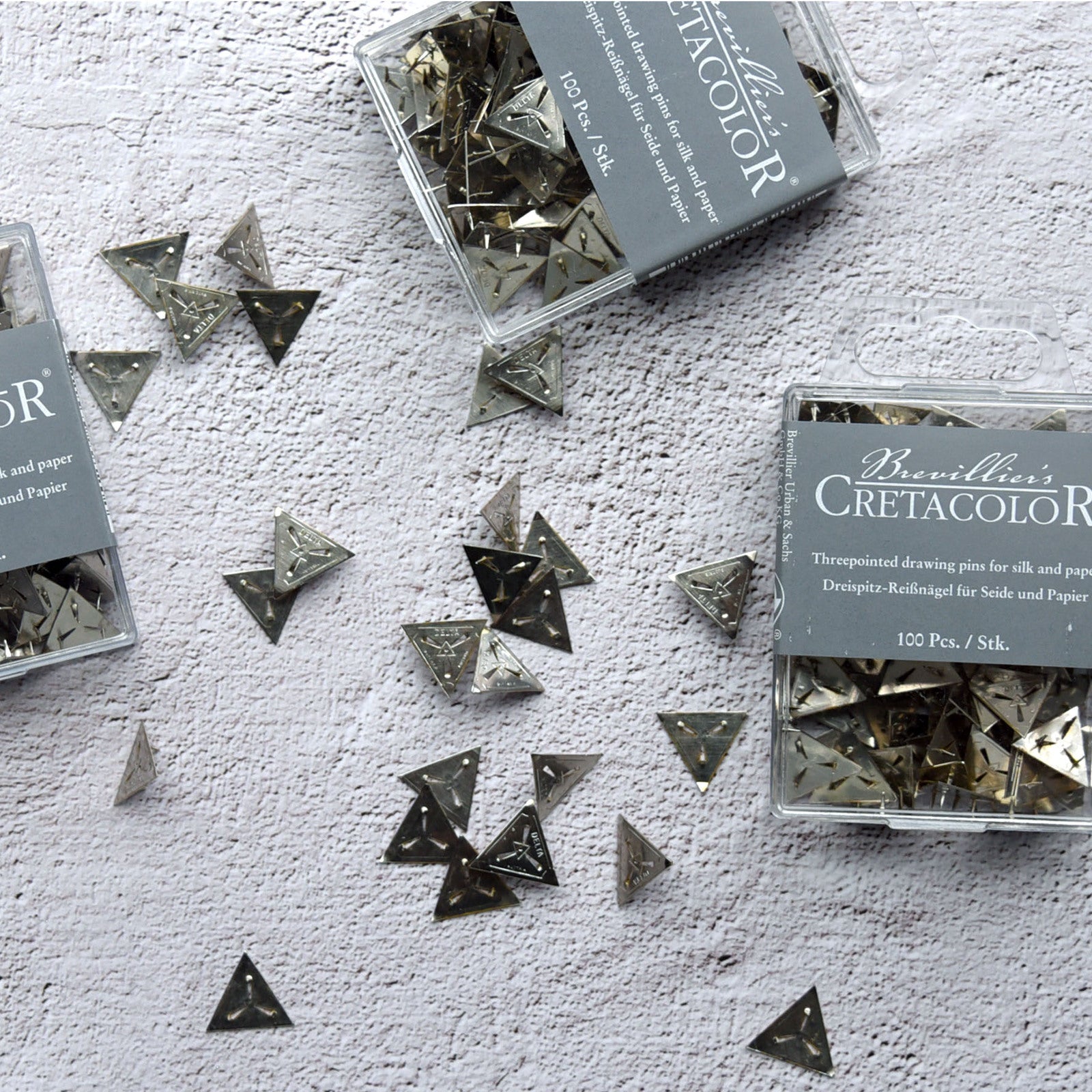 3 Point Pins Pkt 100 – KRAFTKOLOUR