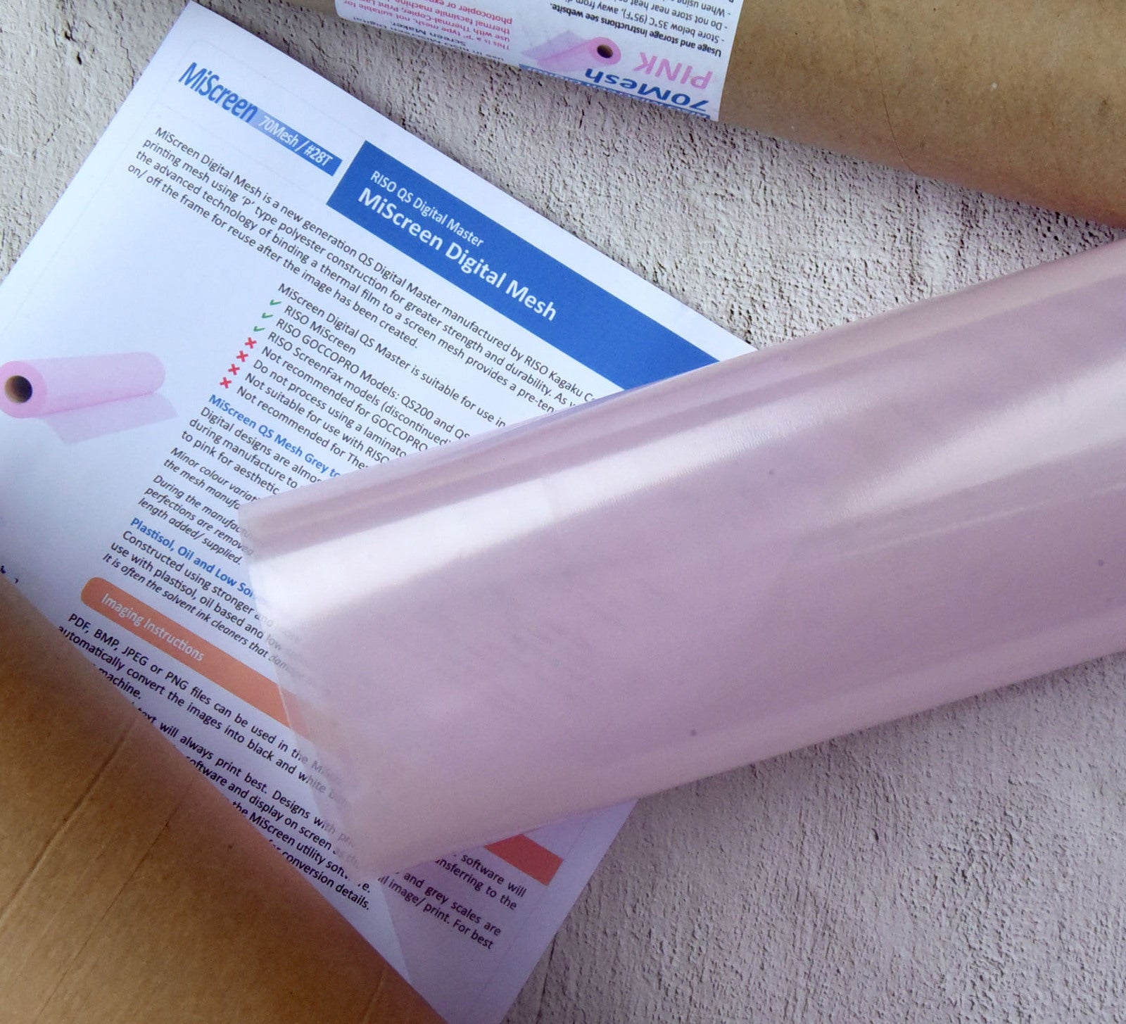 Riso MiScreen 70P Mesh 28cm – KRAFTKOLOUR